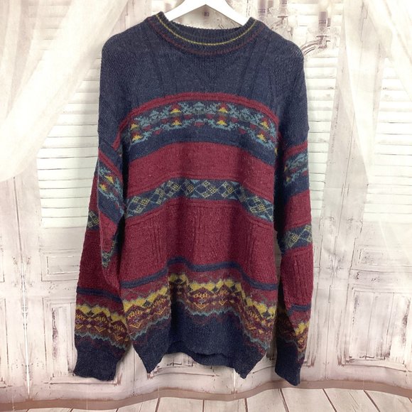 Cambio Italia | Sweaters | Vintage Colore Italia Sweater Wool Blend ...
